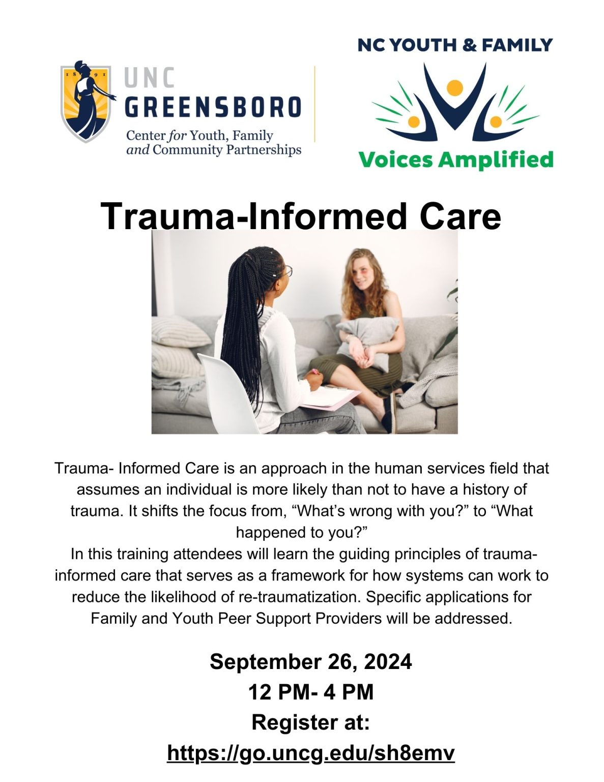 Trauma-Informed Care – NC Voices Amplified